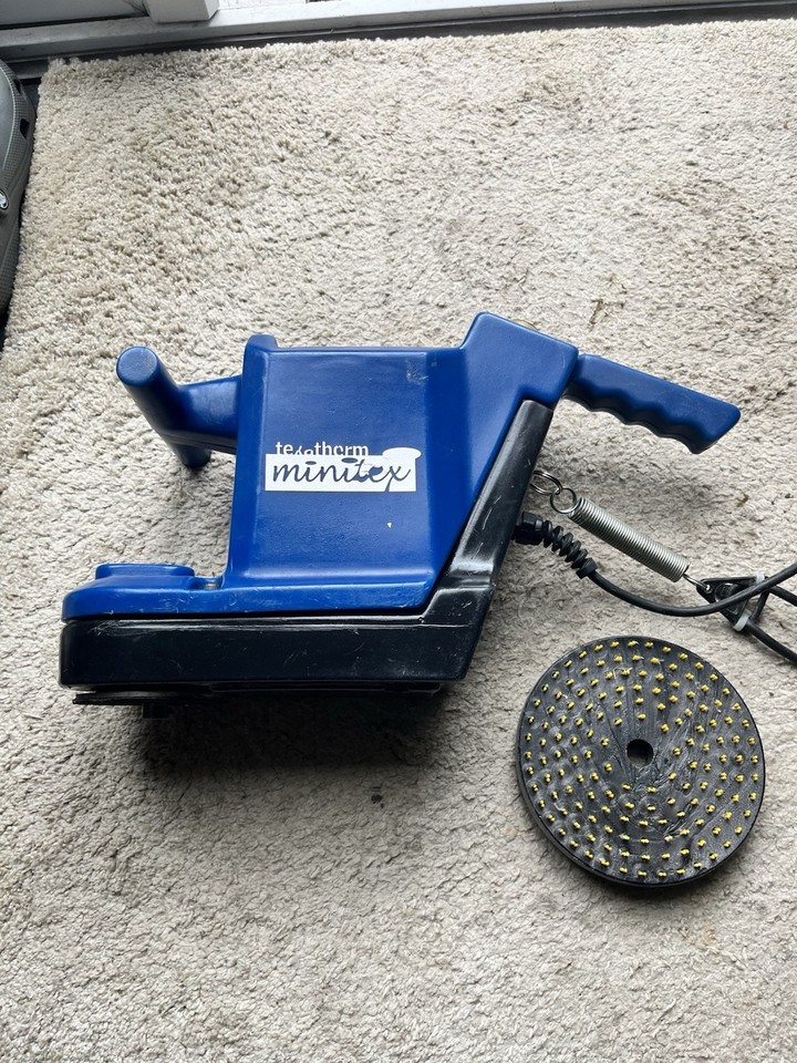 Texatherm Minitex Hand Rotary Machine, Carpet Cleaning upholstery tool ...