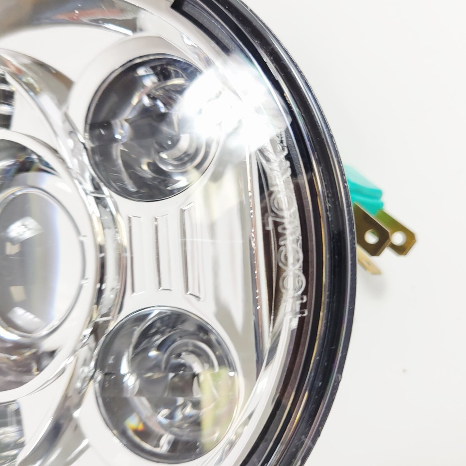 Hogworkz Chrome 5 3/4 LED Harley Daymaker Style Headlight V2 Harley ...