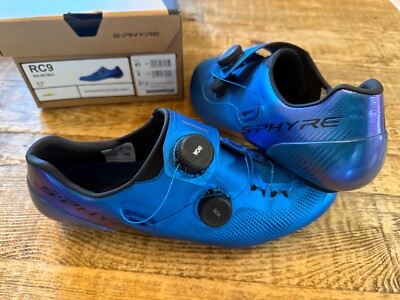 SHIMANO SH-RC903 S-PHYRE CYCLING ROAD SHOE RC9 BLUE || Size 43 EUR / 9 ...