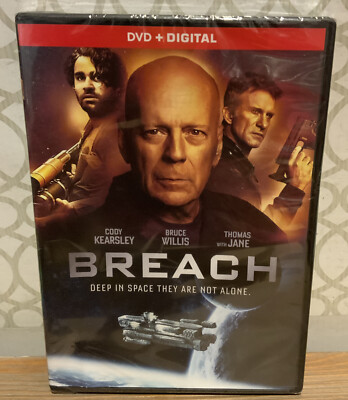 🍒 Breach [DVD+ Digital ]2/2/23*Cody Kearsley,Bruce Willis,Thomas W/Jane ...