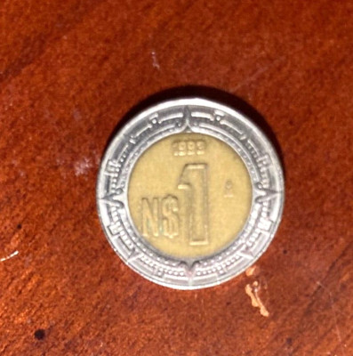 Mexico 1 Nuevo Peso | Anillo de la Aceptación | Acceptance Ring Coin ...