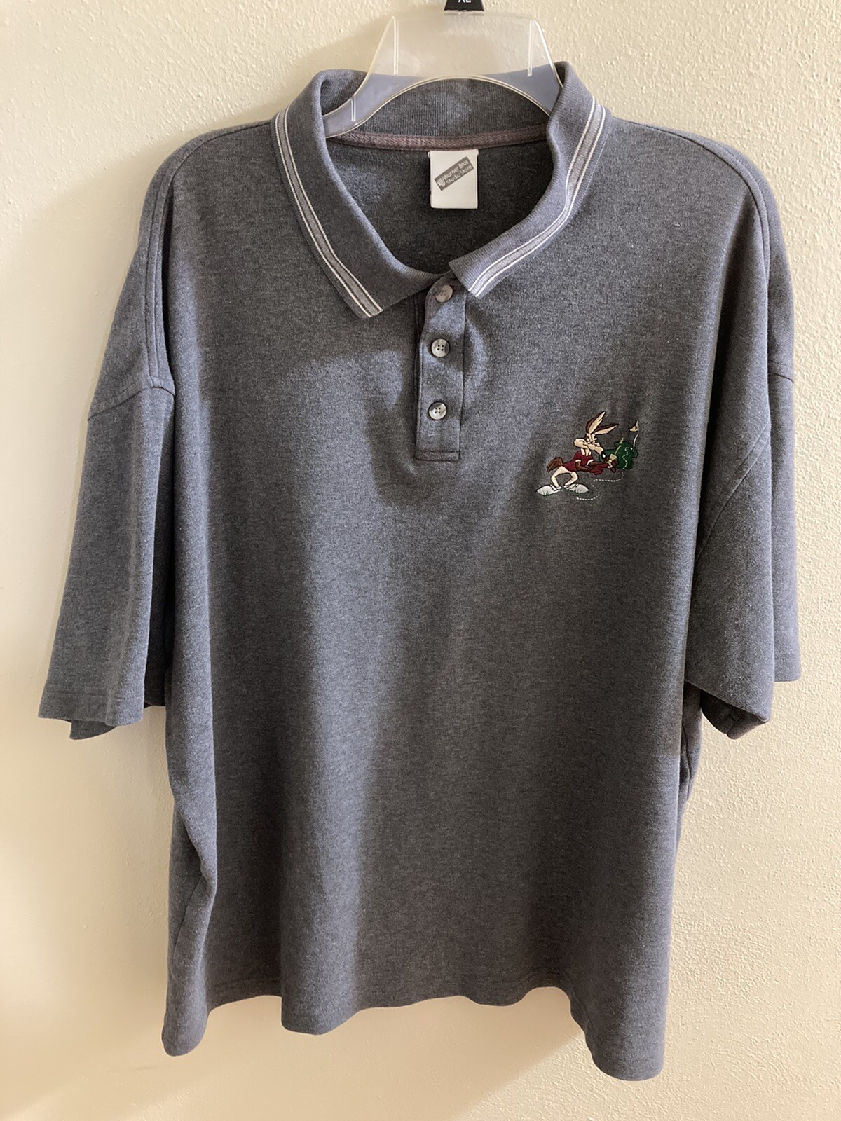 Vintage Warner Bros Studio Store Wiley Coyote Mens Po… - Gem