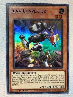 Yugioh Legendary Duelists: Season 3 Junk Converter (Blue) NM/M | eBay