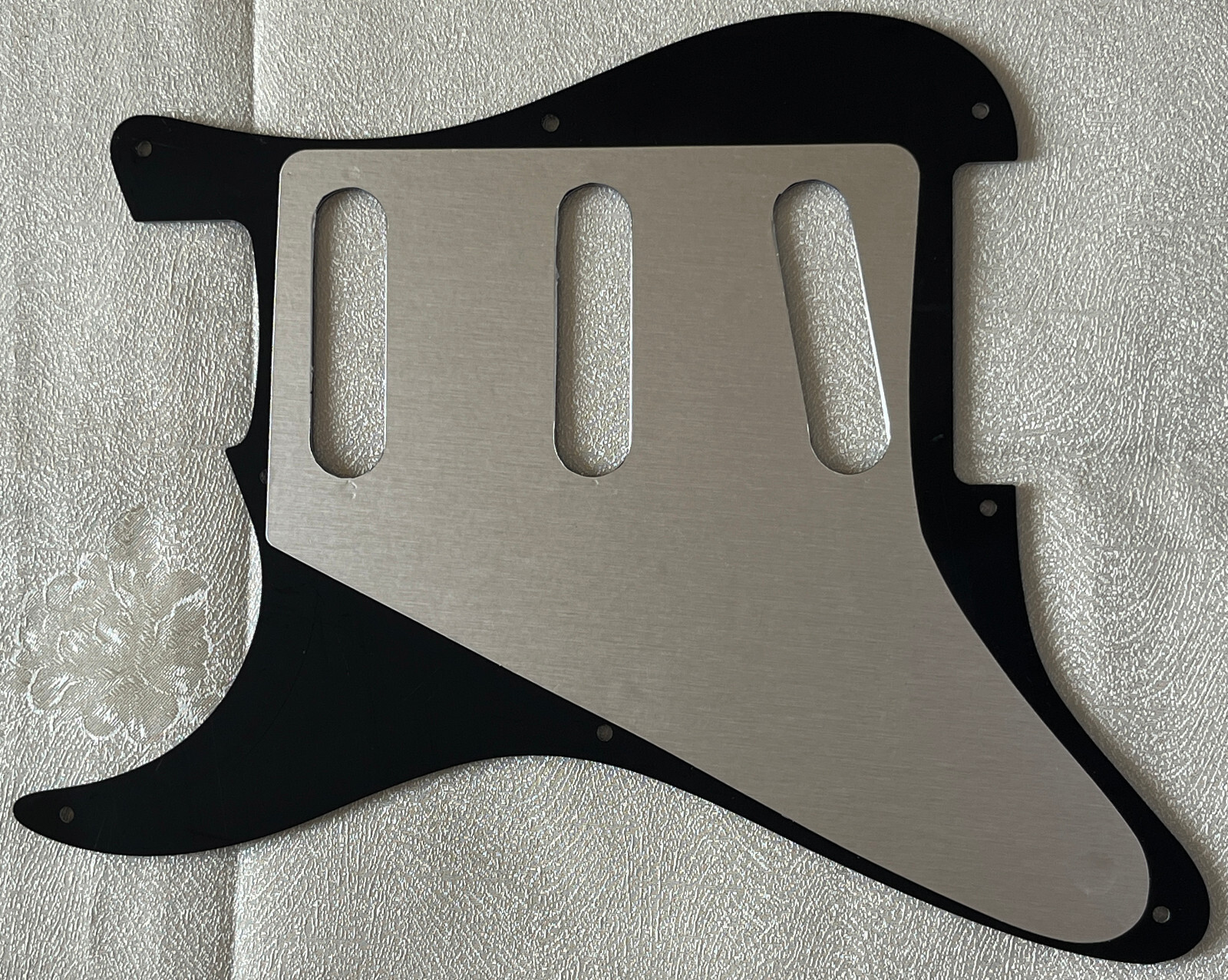 Custom For Fender 8 Screw Stratocaster Strat SRV Logo Guitar Pickguard ...
