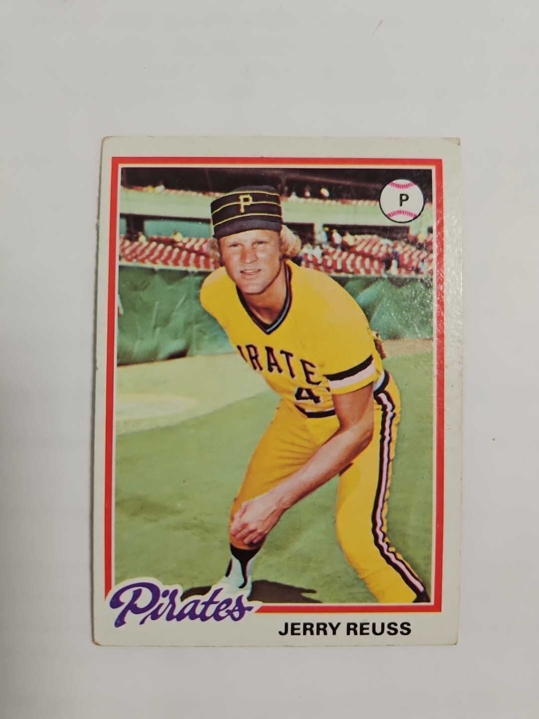 1978 Topps Baseball #255 Jerry Reuss Vintage Pittsburgh Pirates Trading ...
