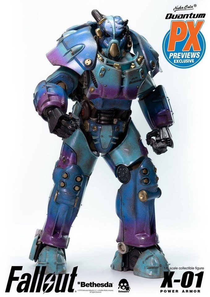 ThreeZero 3A 1/6 'Fallout' X-01 Power Armor Quantum Edition Outer Armor ...