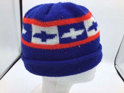 Vintage CHEVROLET Hat Cap TOBOGGAN Beanie Blue CHEVY G4 | eBay