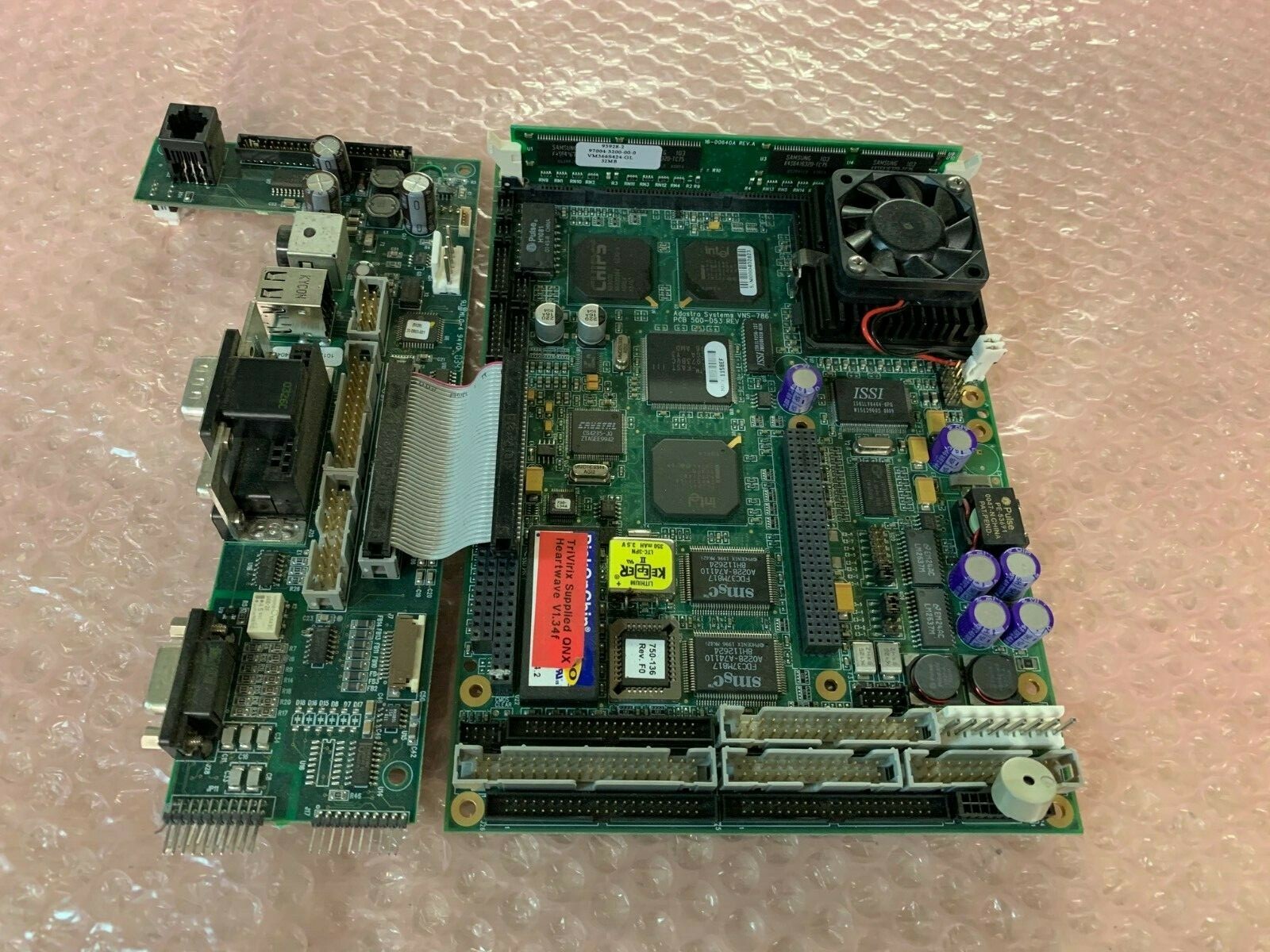 Adastra Systems VNS-786 SBC PCB 700-081 w/ Processor 32MB Memory & I/O ...