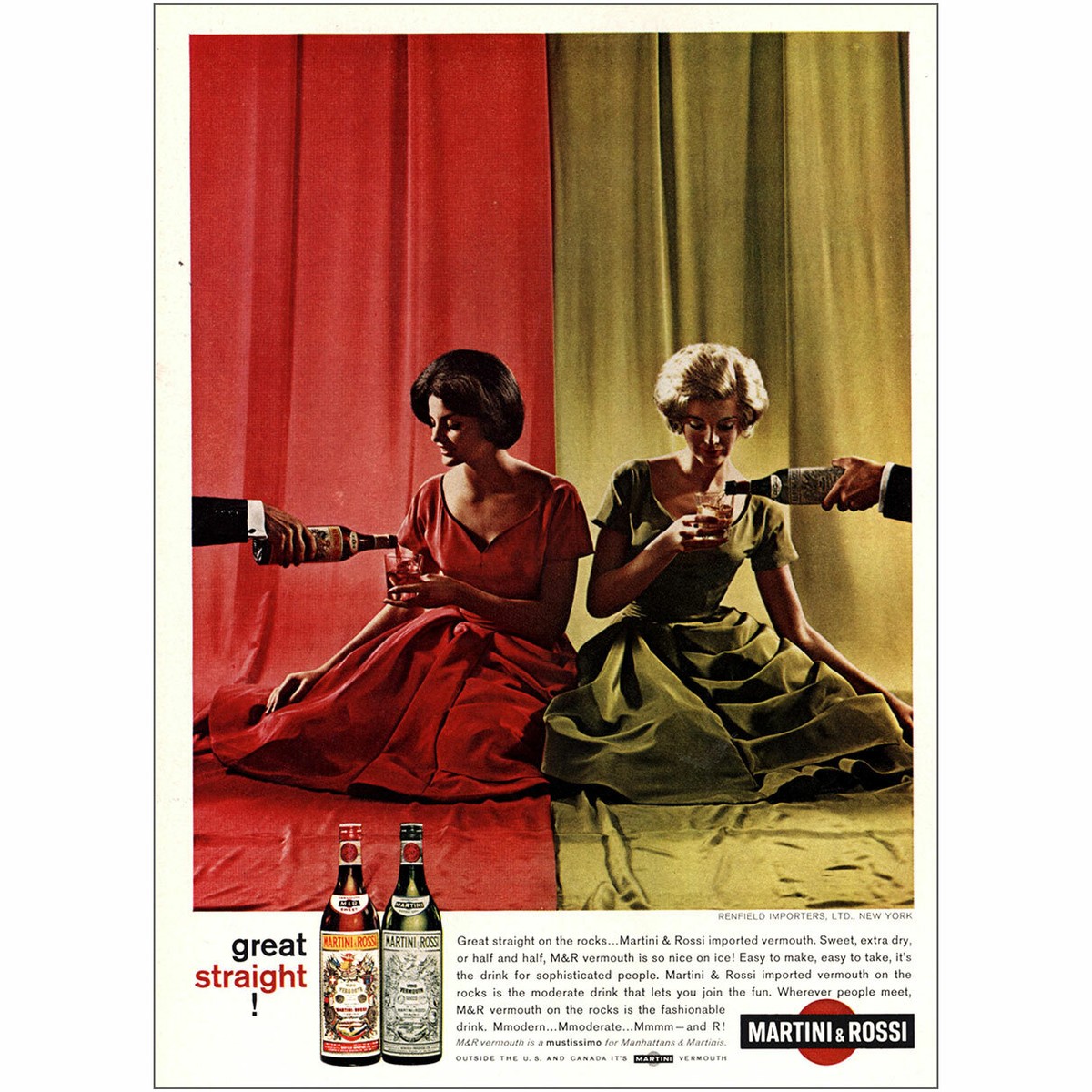 Beer Ads 1961 Labatt's: Canada's Fastest Growing Ale Because It Has