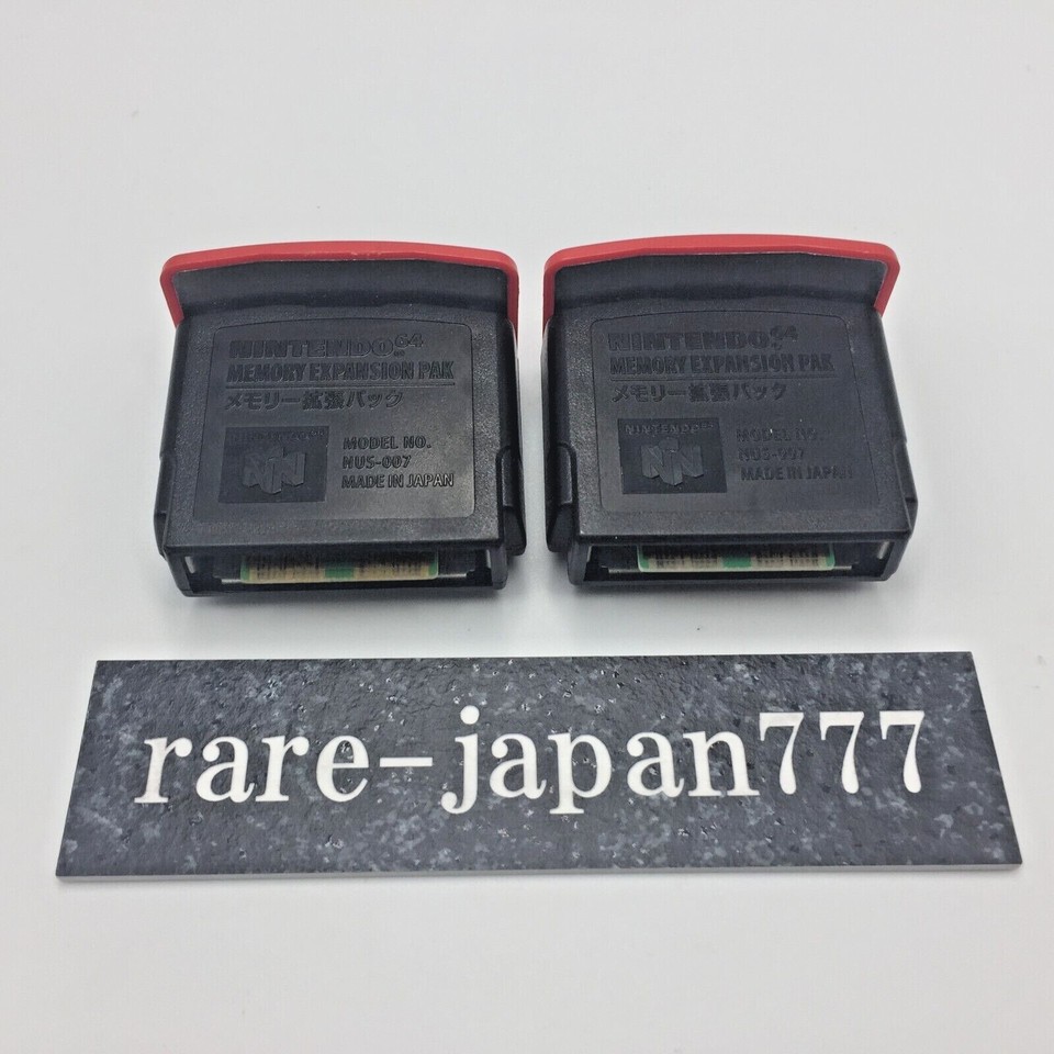 Nintendo 64 Expansion Pak Official N64 Memory Pack OEM Original cleaned ...