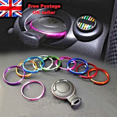 Ring For MINI Protective Aluminum R55 R56 R57 R58 R59 R60 Cooper Key ...