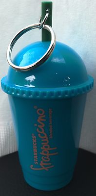 New 2016 STARBUCKS Summer Mini Frappuccino Keychain Blue | eBay