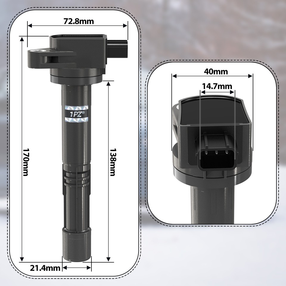 2003-2011 Honda Accord CR-V Civic 2.4L L4 Genuine Ignition Coil UF602 ...