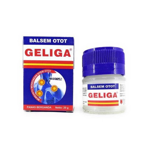 Geliga Muscular Balm Balsem Otot 20g Neck Muscle Pain Relief Free ...