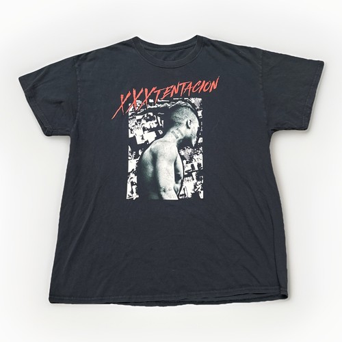 XXX Tentacion Rap Tee T Shirt Adult XL Black Rapper RIP Mens | eBay