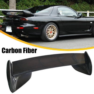 Carbon Fiber Center Insert For Mazda RX7 FD 99 Spec Rear Trunk Spoiler ...