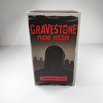 Gravestone Phone Holder Horror Block Nerd Block Exclusive DPI | eBay