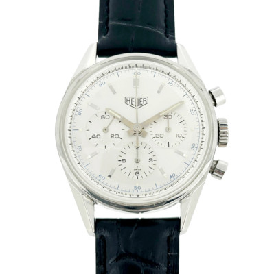 Near Mint TAG Heuer Carrera Classic Chronograph 1964 CS3110 Reissue ...