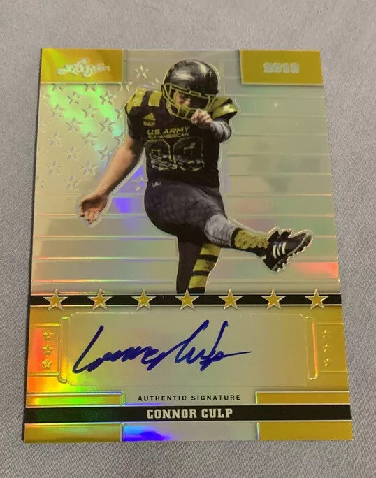 2016 Leaf All-American Auto GOLD Connor Culp 1/1 LSU Champs | eBay