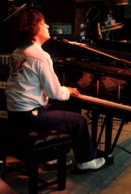 Gary Brooker Of Procol Harum On Stage At Crystal Palace 1974 Old Music ...