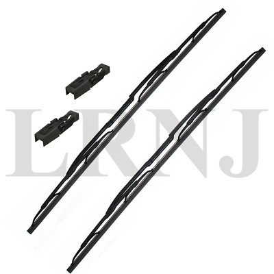 LAND ROVER RANGE ROVER L322 2003-2013 FRONT WIPER BLADE SET & CLIPS ...