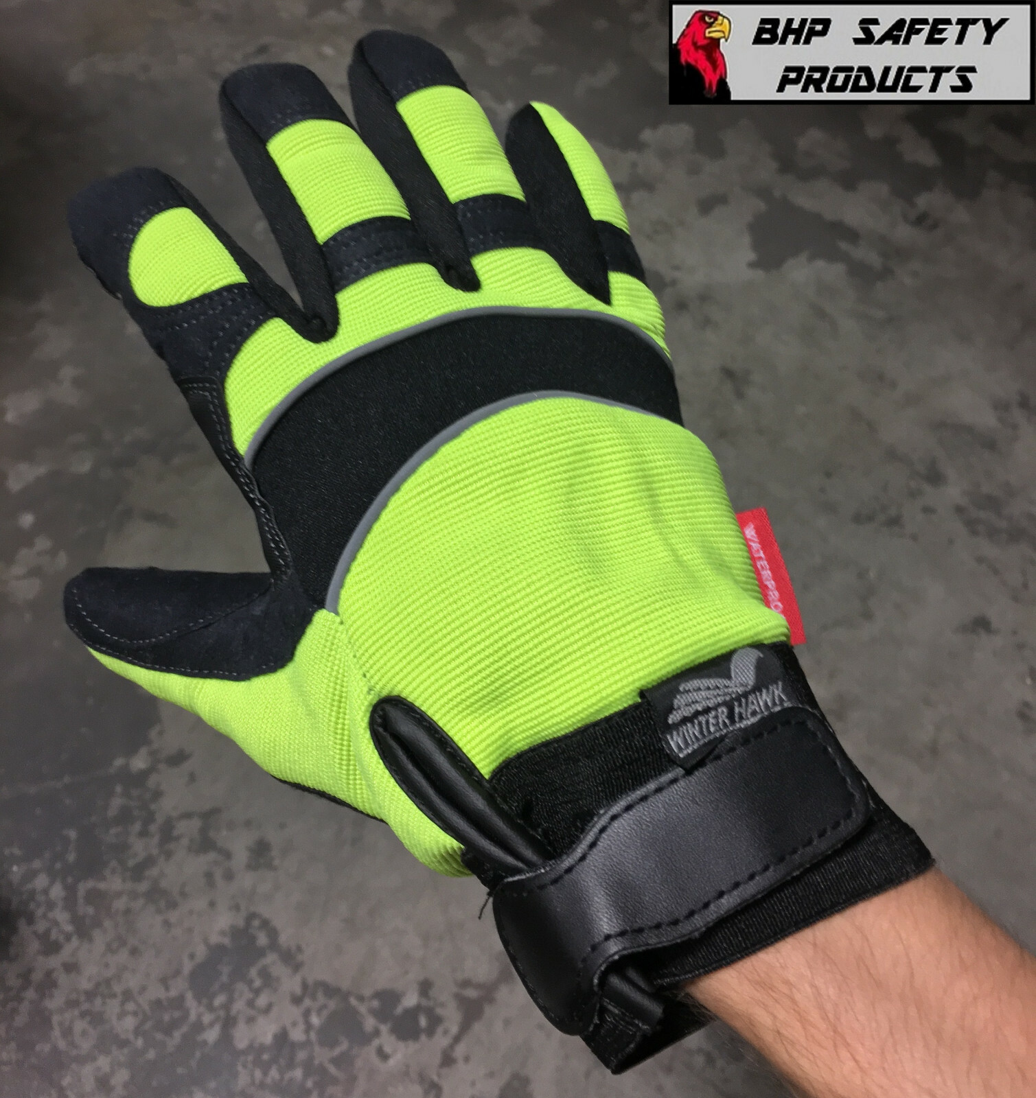 Majestic 2145 Winter Hawk ArmorSkin Insulated Mechanics Work Gloves ...
