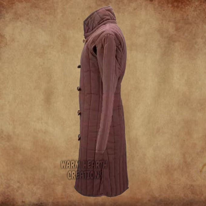 Medieval Cotton Thick Padded Gambeson Armour Costume gambeson SCA/LARP ...