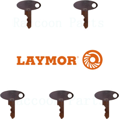 5 Lay-Mor Sweepmaster Ignition Keys 476088 Dixie Chopper Mower Ford ...