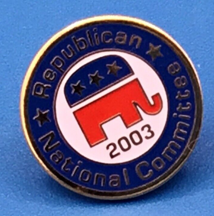 REPUBLICAN NATIONAL COMMITTEE 2003 Lapel Pin NICE Fast Free Shipping ...