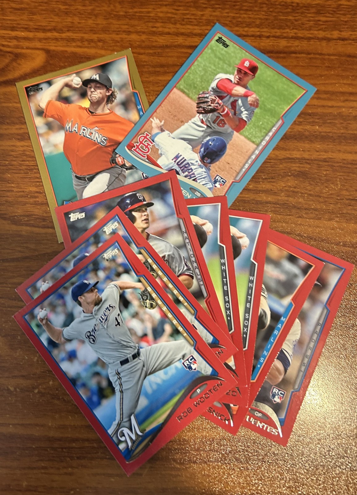 Lotto 7 carte Topps Target Red 2014, Walmart Blue 1 card lot, oro 1 ...