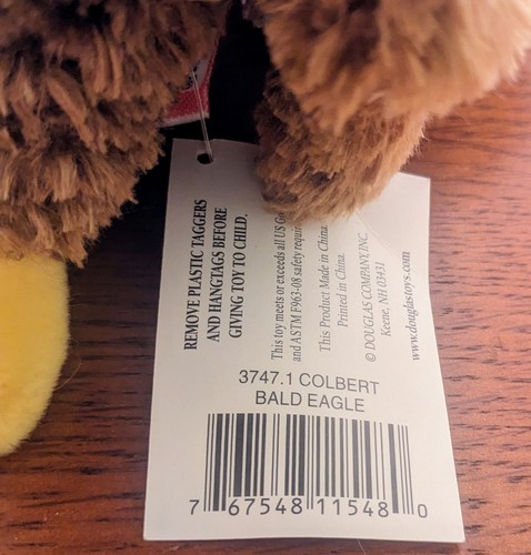 Colbert Bald Eagle Plush - Douglas Toy 3747.1 - New with Tags - 9 ...