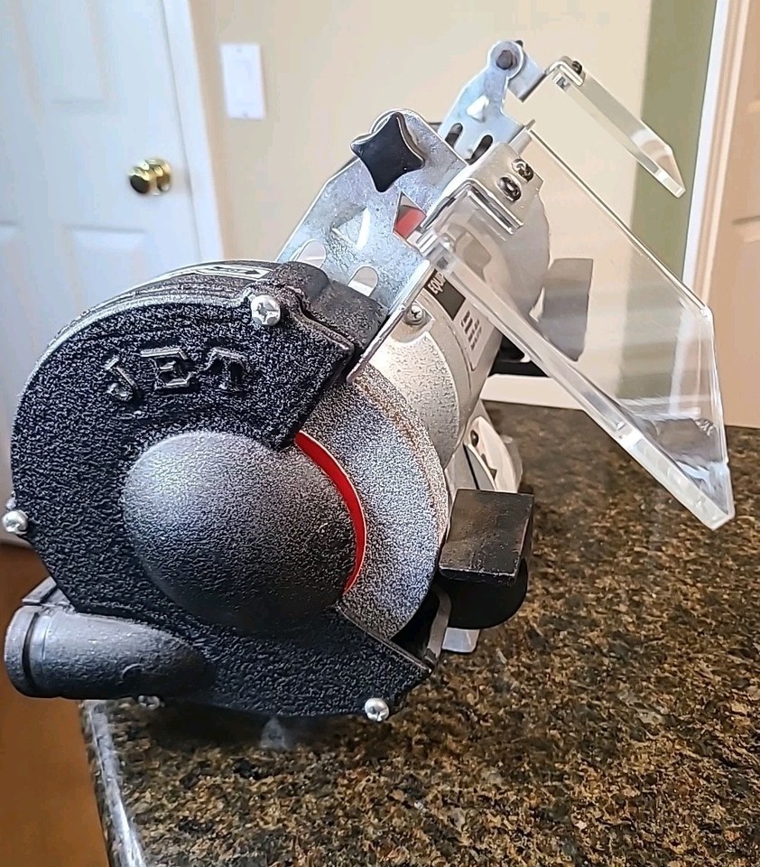 Jet JBG-6A 6 Shop Bench Grinder 577101 VERY LIGHTLY USED EUC 787721800460| eBay