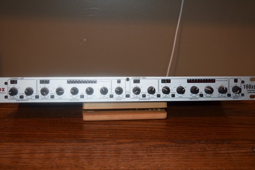 1 OF 2 DBX 166xs 2CH Compressor Limiter Gate, Pro Dynamic Processor White | eBay