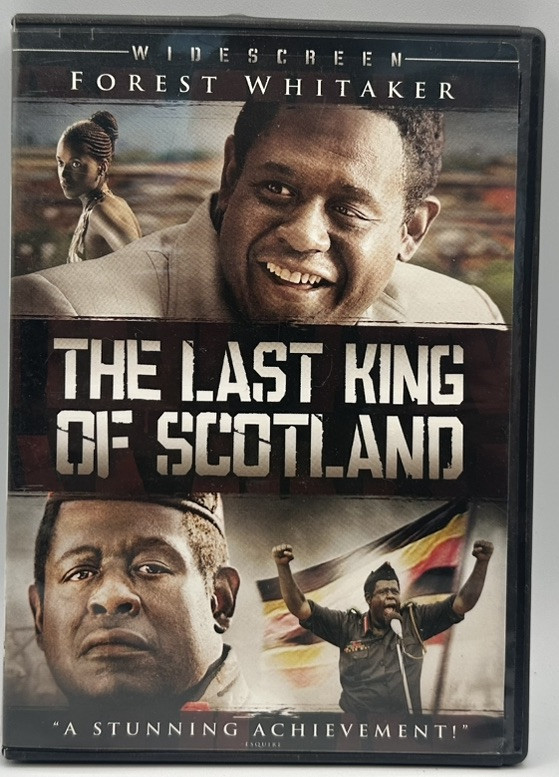The Last King of Scotland DVD Widescreen Edition Forest Whitaker James ...