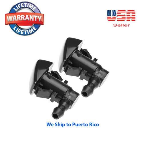 Set 2 Windshield Washer Nozzle Front 55079049AA Fts 05-10 Jeep Grand ...