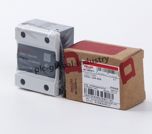 1PC NEW DELIXI CDG1-1DA 40A SSR 40A480VAC Solid State Relay Input 3V ...
