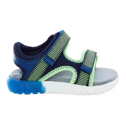 Stride Rite Boys Light Up Sandal Shoe Sz 11 Blue Green 360 Vinnie ...
