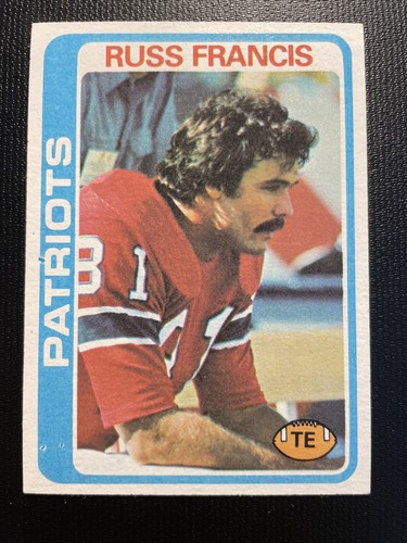 1978 Topps Russ Francis New England Patriots #95 NM-MT | eBay