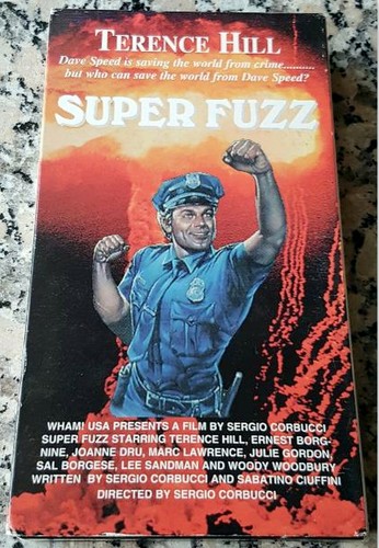 SUPER FUZZ RARE VHS Terence Hill Ernest Borgnine Police Hero Cult ...