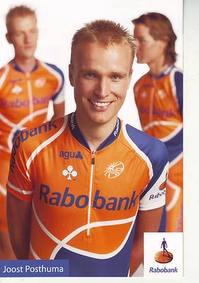 CYCLISME carte cycliste JOOST POSTHUMA équipe RABOBANK | eBay