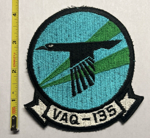 Extremely Rare 1950's VAQ-135 Electronic Warfare Squadron Patch ...