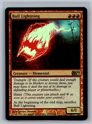 Magic The Gathering Magic 2010 Ball Lightning #125/249 Foil MTG TCG CCG ...