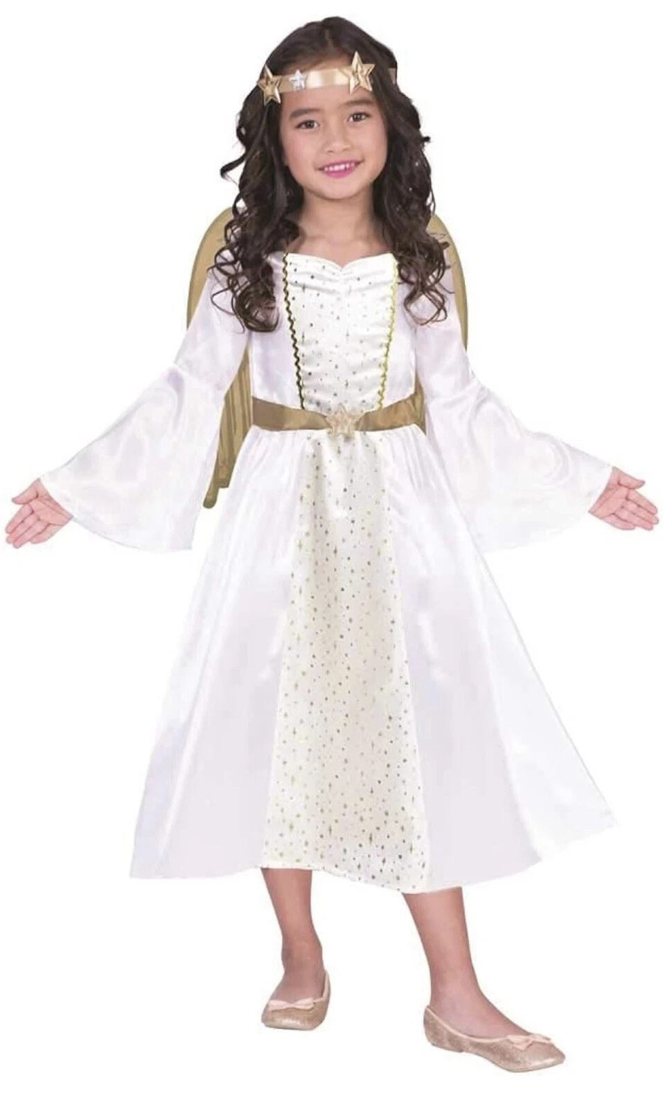 Amscan Christmas Nativity Angel Dress Up Costume Age 5/6 years . | eBay UK
