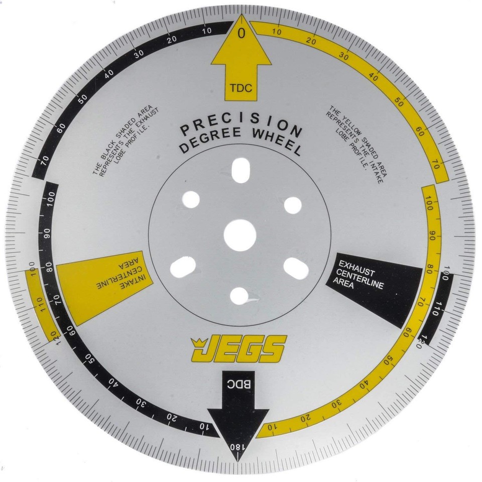 JEGS 81621 Precision Cam Degree Wheel Kit | 0889944086963