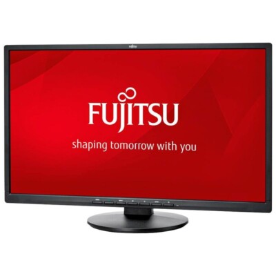 Fujitsu Monitor 24 Zoll LED PC Monitor Bildschirm 24" Integrierte ...