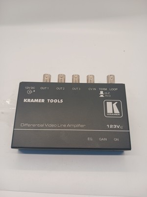 Kramer Tools Differential Video Line Amplifier 123VXL (C) | eBay
