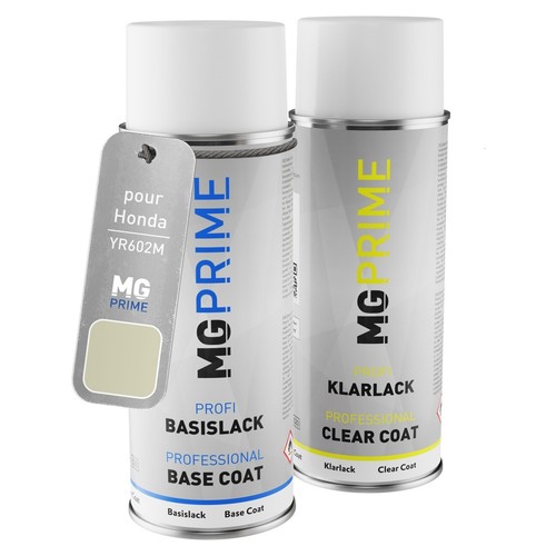 Peinture voiture Bombes aérosols pour Honda YR602M Burnished Silver ...