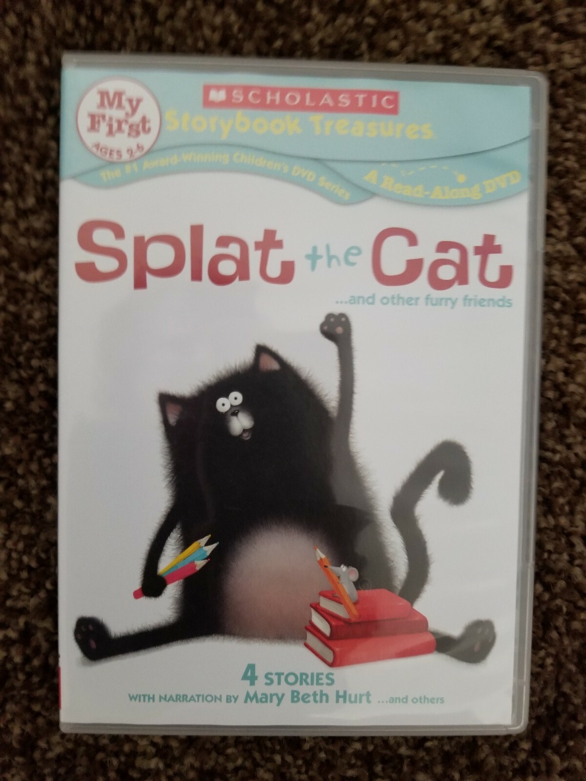 "SPLAT the CAT" Collection (Set of 6 books & DVD) **GOOD CONDITION ...
