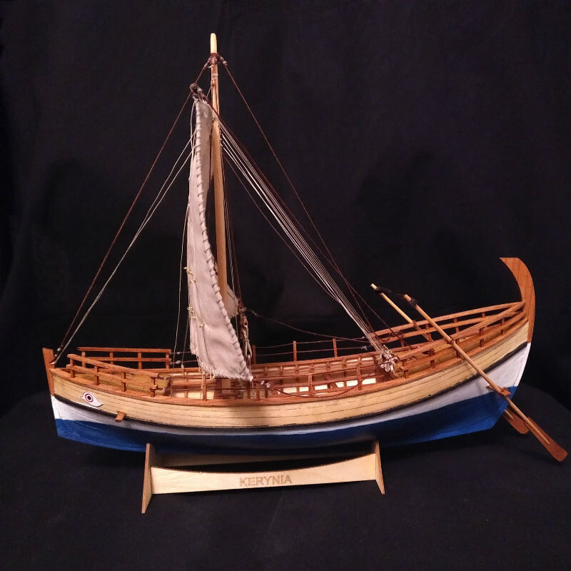 Trade Boat Kyrenia Greek Ancient 1:48 - 13.7'' (350mm) Wooden Model ...