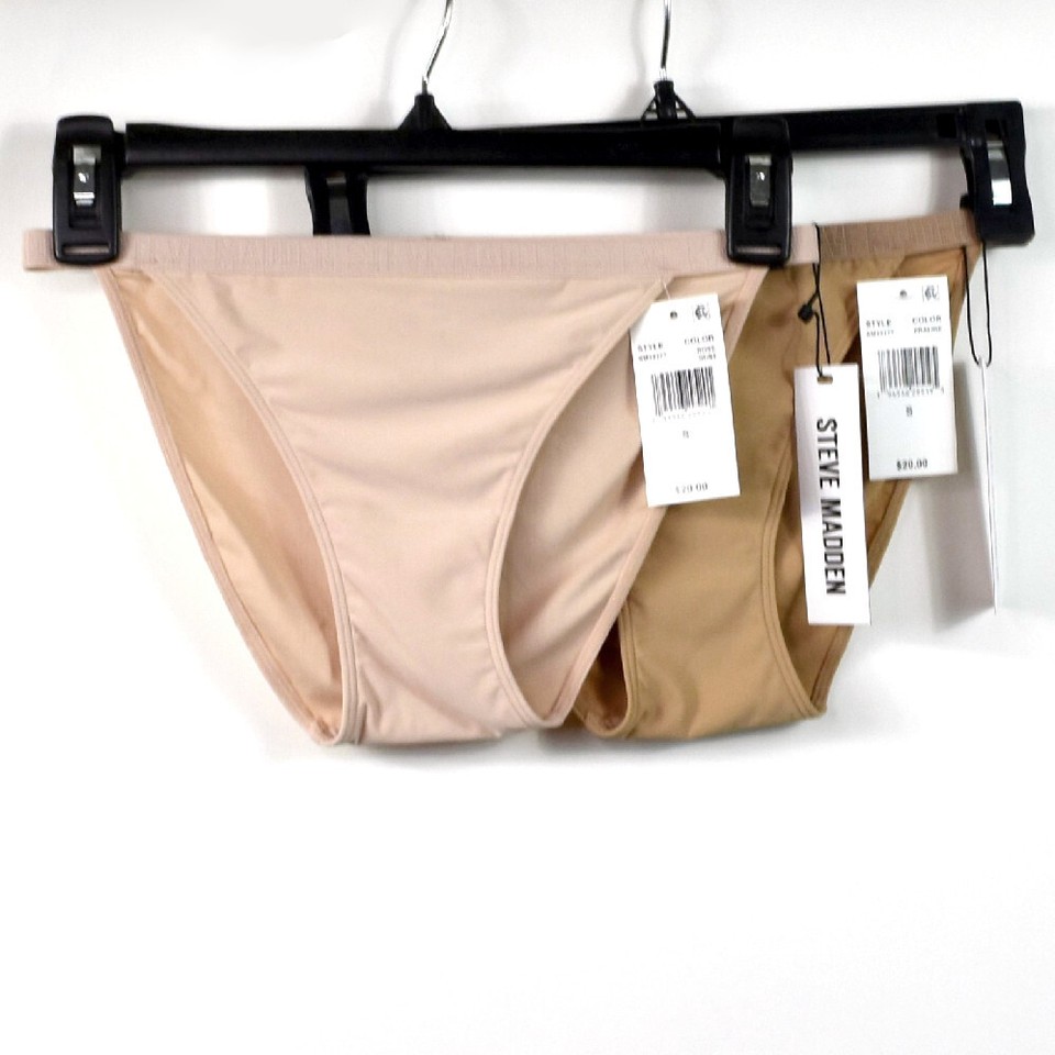 Steve Madden Womens Micro String Bikini Choose Size & Color New Panty ...